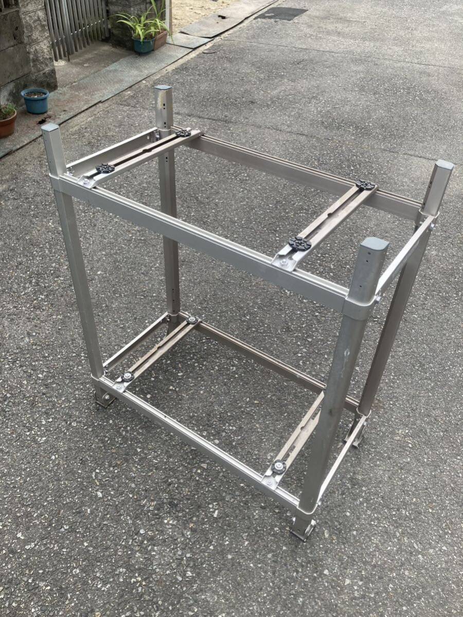 【やや傷や汚れあり】【2A25】エアコン室外ユニット用据付架台 ラック 架台 エアコン 平地 室外機 二段置用 エアコンキャッチャーの落札情報詳細 - Yahoo!オークション落札価格検索 ...