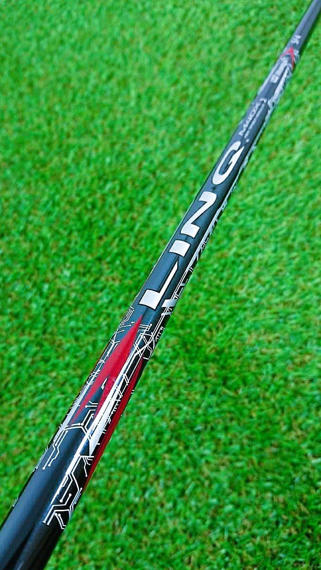 【未使用】U582 コブラ ダークスピード用スリーブ付きシャフト/USモデル/LINQ M40X/1W用/USTマミヤ/RED/5F4(S) /45.5インチ/U582-CB-M40X-5F4 ...