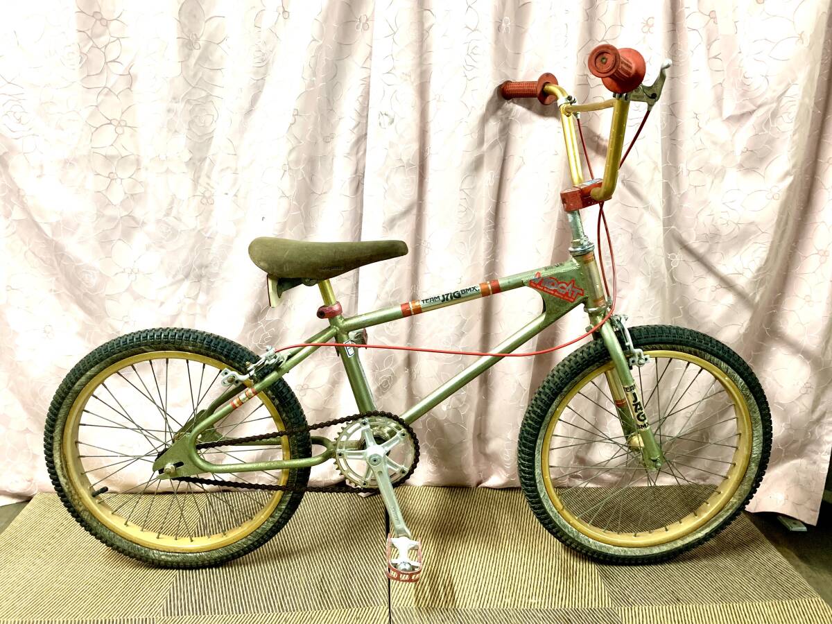 【傷や汚れあり】希少☆激レア【team JAG】mongoose 70年代 80年代 OLD BMX チーム ジャグ マングース製 USA ...