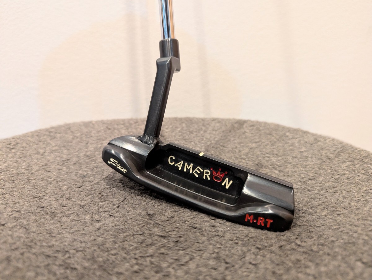 【未使用】希少 未使用 Scotyy Cameron scotydale 009M CARBON 34インチ ツアー パター タイトリスト ...