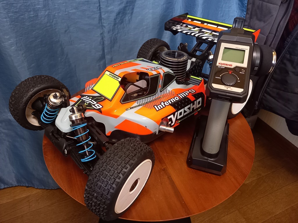 【やや傷や汚れあり】京商 1/8スケールラジオコントロール 21エンジン4WDレーシングバギーレディセットインファーノ MP9 TK14 V2 中古の落札情報詳細 - Yahoo!オークション ...