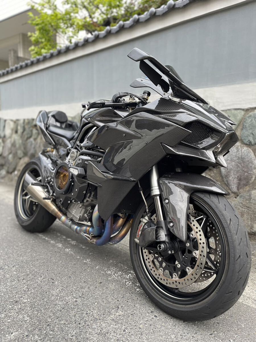 【やや傷や汚れあり】Ninja H2 2017 グレーフレーム フルカーボン仕様の落札情報詳細 - Yahoo!オークション落札価格検索 オークフリー