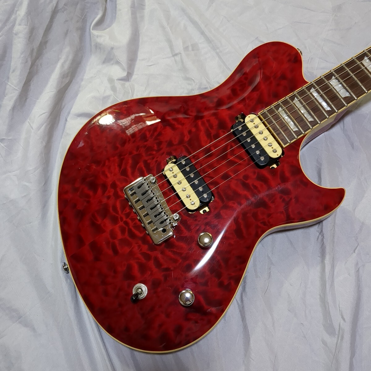 【やや傷や汚れあり】wilkinson ブリッジ グローバー ペグ Greg Bennett FastBack キルトトップ セットネック サミックの落札情報詳細 - Yahoo!オークション ...