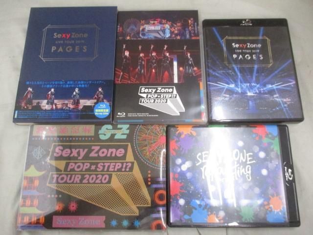 【やや傷や汚れあり】【中古品 同梱可】 Sexy Zone timelesz Blu-ray POP×STEP!? TOUR 2020 LIVE TOUR 2019 PAGES 初回限定盤/通 ...