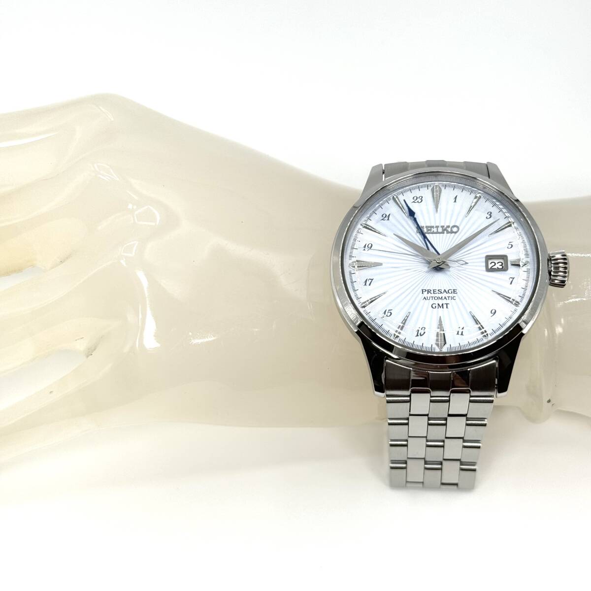 【未使用】セイコー 腕時計 プレザージュ SARY241 新品正規品 SEIKO PRESAGE Cocktail Time GMT カクテルシリーズ 自動巻き メンズ 送料無料の落札情報詳細 ...