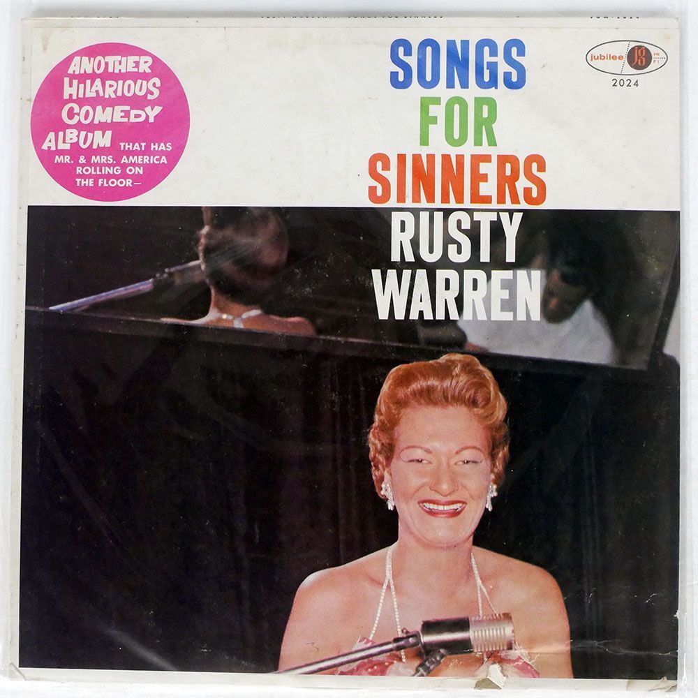 【傷や汚れあり】米 RUSTY WARREN/SONGS FOR SINNERS/JUBILEE JGM2024 LPの落札情報詳細 ...