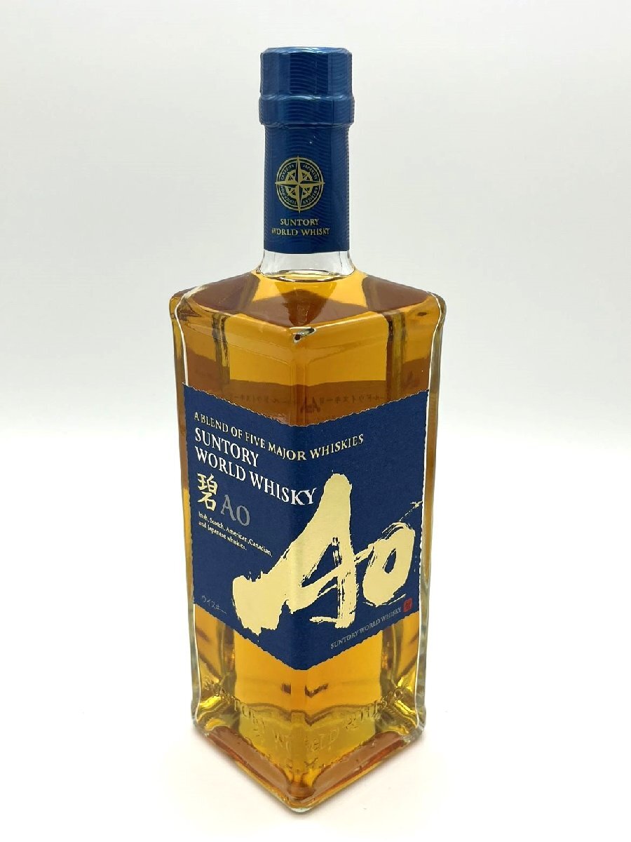 【未使用に近い】【東京都限定発送商品】【未開栓】SUNTORY WORLD WHISKY サントリー ワールド ウイスキー 碧 AO 700ml 43％ 国産 ジャパニーズ【古酒】の落札情報 ...