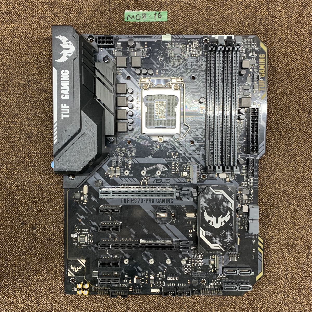 【傷や汚れあり】MG8-16 激安 マザーボード ASUS TUF H370-PRO GAMING LGA1151 BIOS立ち上がり確認済み ジャンクの落札情報詳細 - Yahoo ...