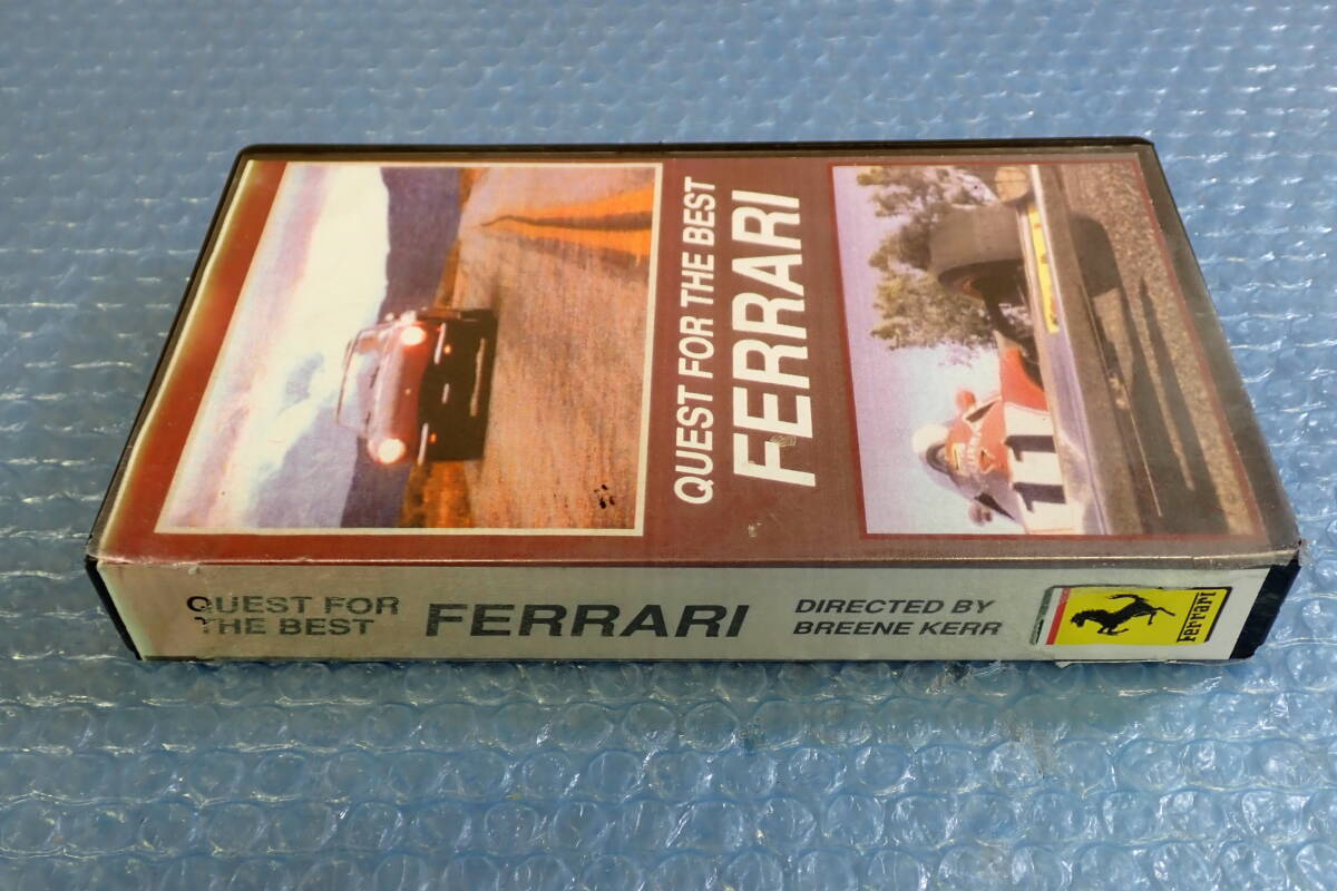 【やや傷や汚れあり】C02187# 動作未確認 フェラーリ ビデオ VHS テープ Ferrari Quest For The Bestの落札 ...