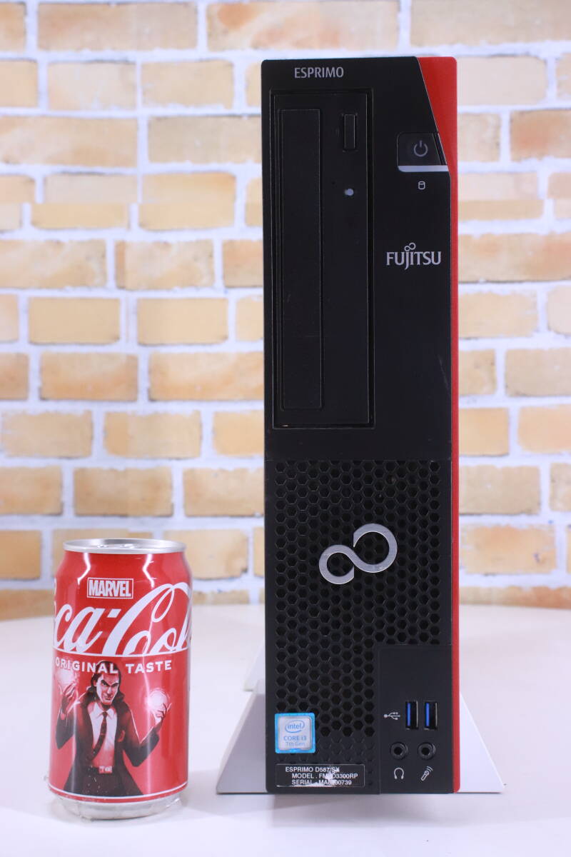 【傷や汚れあり】PC筐体 デスクトップパソコン 富士通 ESPRIMO D587/SX FMVD3300RP Win10Pro i3 メモリ4G HDD500GB 中古現状品 (F9690)の ...