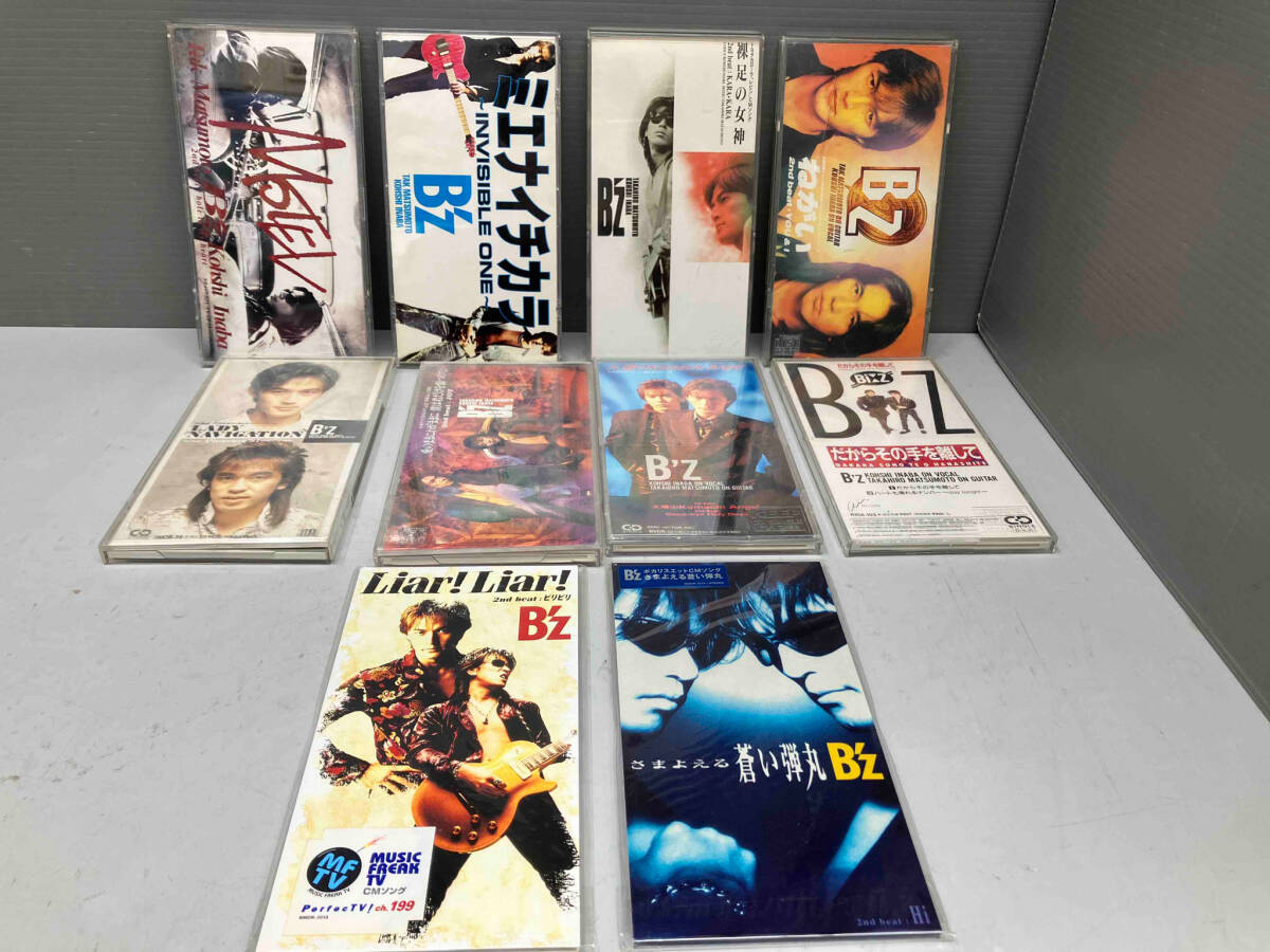 【やや傷や汚れあり】CDS 8cmシングルCD B'z 10枚セット さまよえる蒼い弾丸 Liar! Liar! 太陽のKomachi Angel だからその手を離して ねがい LADY ...