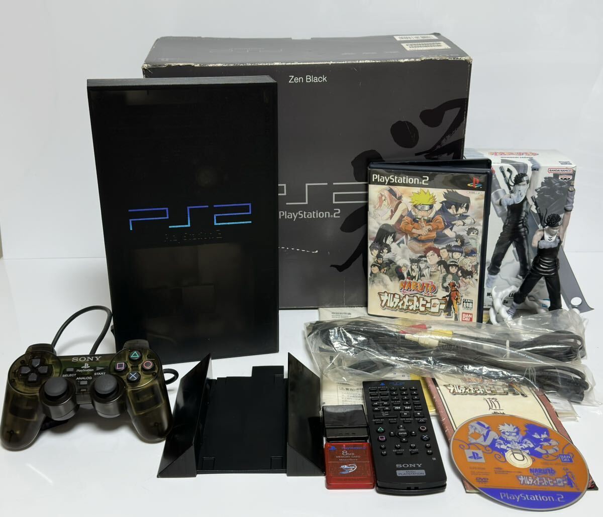 【未使用に近い】★動作確認済★ SONY ソニー PlayStation2 SCPH-37000 B ゼンブラック ZEN BLACK PS2 ...