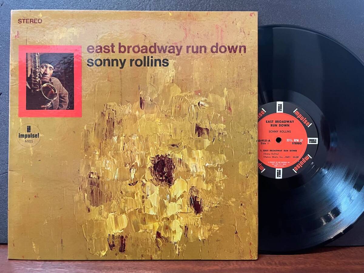 【目立った傷や汚れなし】USオリジナルSTEREO美品/Sonny Rollins/East Broadway Run Down ...
