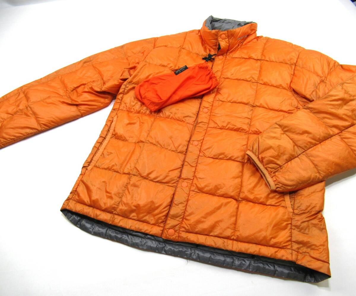 【やや傷や汚れあり】【送900円】2846 mont-bell モンベル 1101283 メンズ ダウンインナージャケット ライトダウン オレンジ JAPAN S 保存袋付きの落札情報詳細 ...