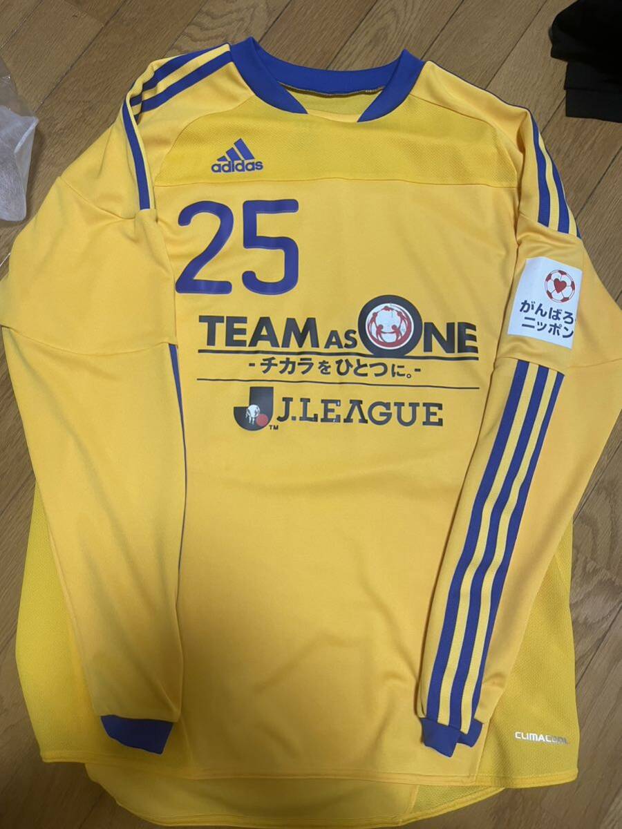 【未使用】adidas（アディダス）日本代表 10/11 ホームレプリカ半袖/復興支援チャリティーマッチ☆参考価格：10.890円☆ ...