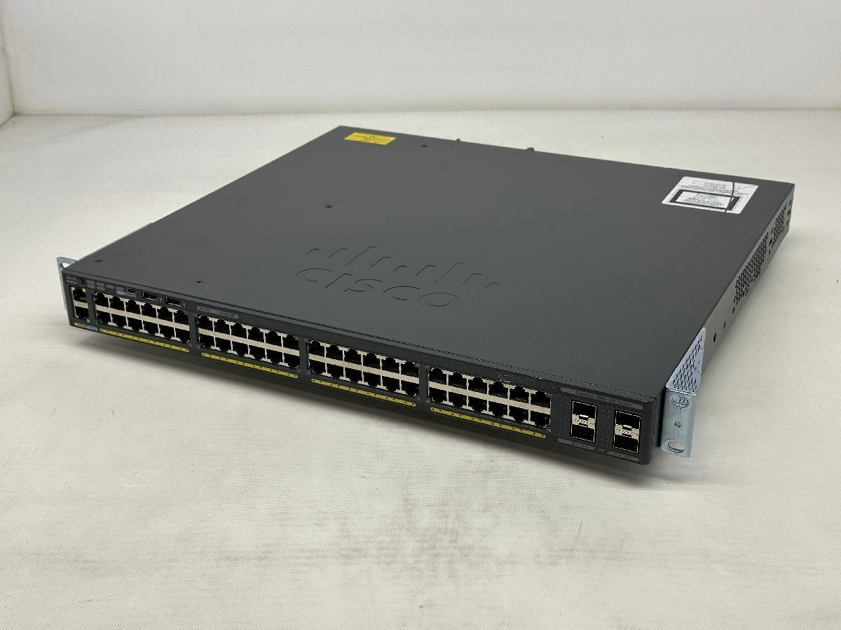 【傷や汚れあり】★Cisco Catalyst 2960-XR Series★WS-C2960XR-48TS-I★C2960X-STACK ...