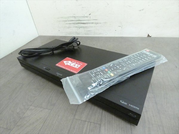 【傷や汚れあり】500GB☆17年☆シャープ/SHARP/AQUOS☆HDD/BDレコーダー☆BD-NW510☆リモコン付☆2番組同時録画☆3D対応機 管SA5741の落札情報詳細 ...