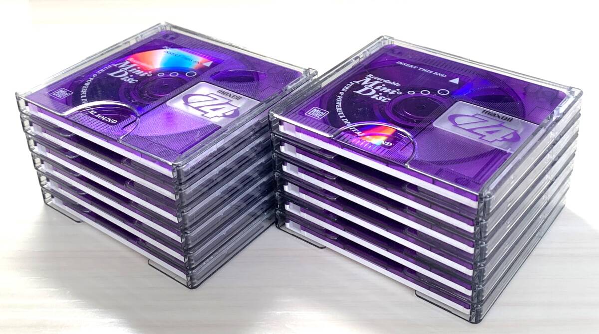【目立った傷や汚れなし】MD ミニディスク minidisc 12枚セット 美品 動作OK Maxell 74 中古 使用済 Mini Disc マクセルの落札情報詳細 - Yahoo ...