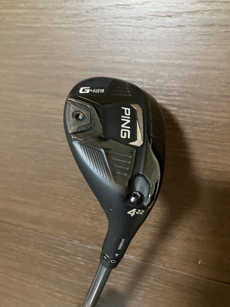 【目立った傷や汚れなし】PING G425 22度 4u ピンツアー 173-85S ハイブリッド ユーティリティ ピン TOUR Sの落札情報詳細 - Yahoo!オークション落札価格検索 ...