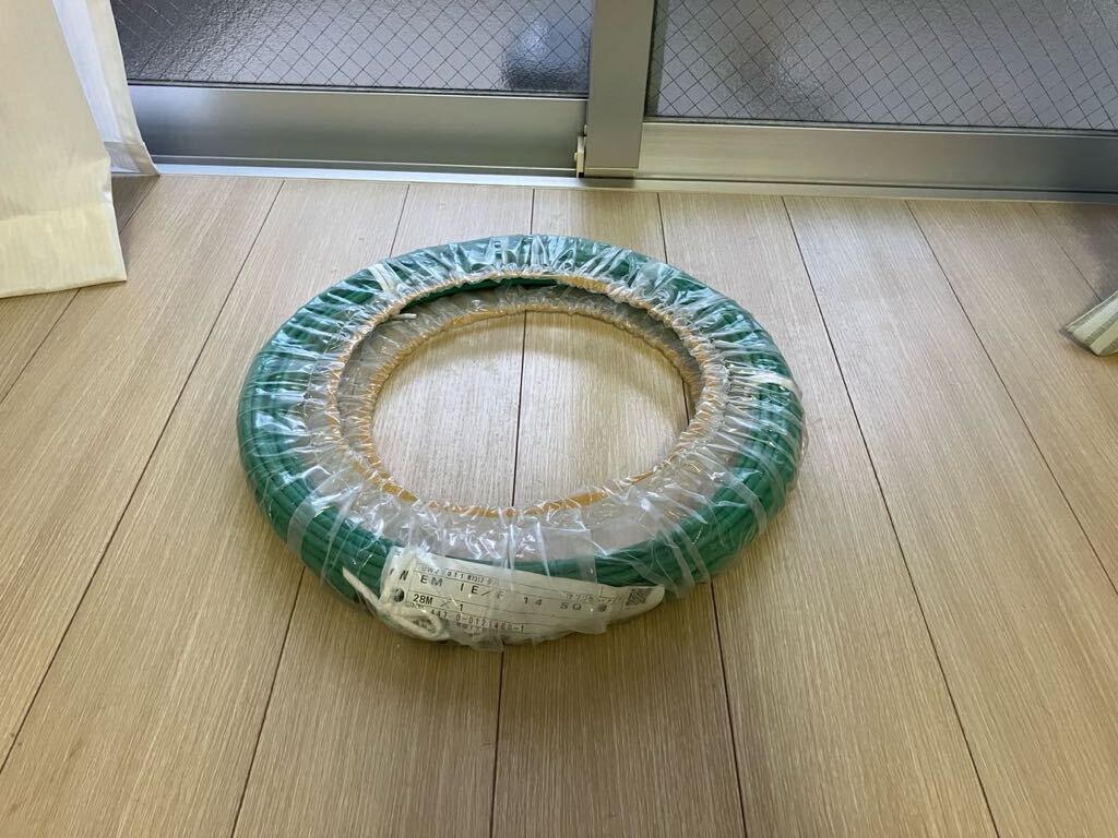 【未使用】EM IE 14sq 緑 28m フジクラ 新品 未使用 600Vの落札情報詳細 - Yahoo!オークション落札価格検索 オークフリー
