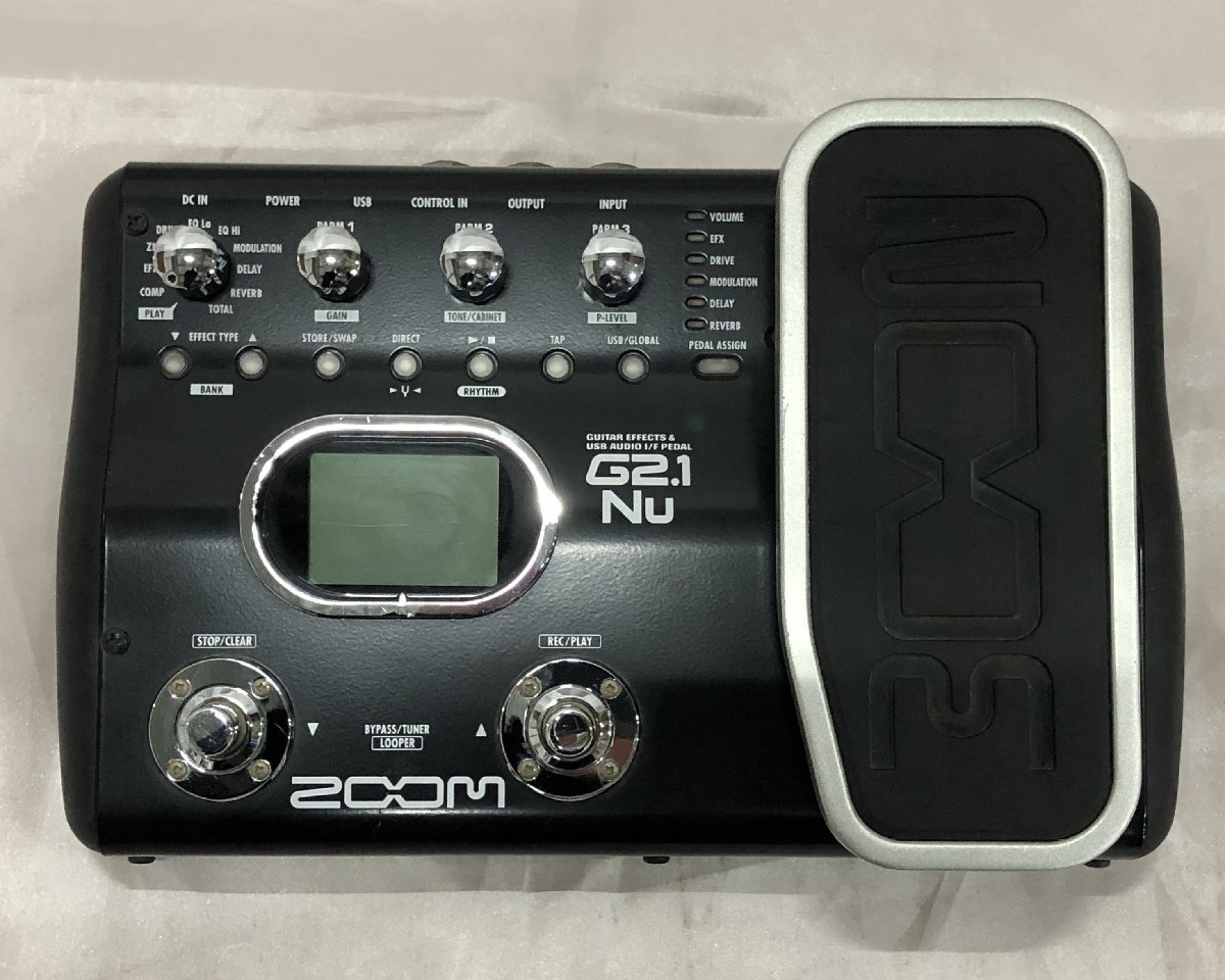 【全体的に状態が悪い】管理番号=e0761142【中古】ZOOM G2.1 Nu GUITAR EFFECTS JUNK ズーム ギター ...