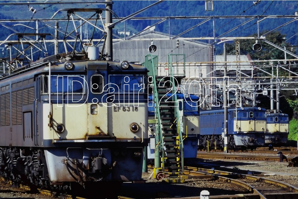 【やや傷や汚れあり】RP0006-5【古い 鉄道 ポジフィルム】35mm 9コマ EF63 ※ネガ 鉄道 駅 電車 汽車 蒸気機関車の落札情報詳細 - Yahoo!オークション落札価格検索 ...