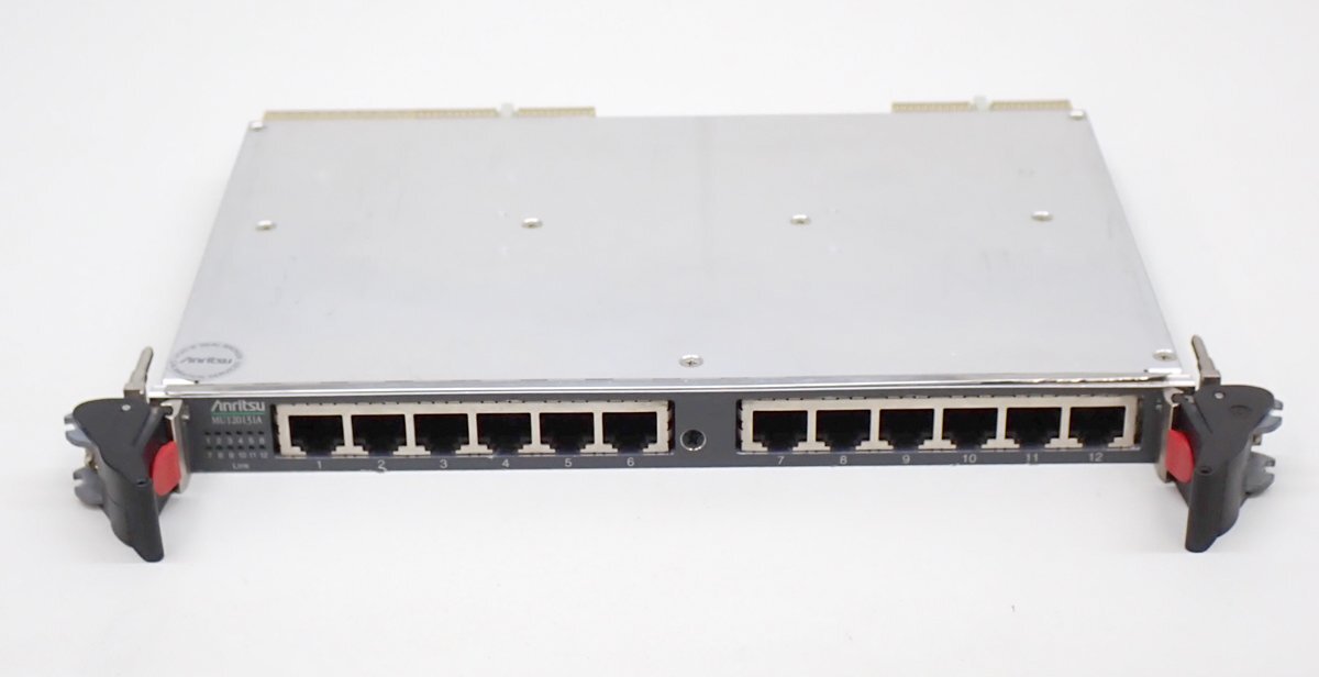 【やや傷や汚れあり】PG52879 Anritsu/アンリツ MU120131A Opt.01 10/100/1000Mイーサネットモジュール ...