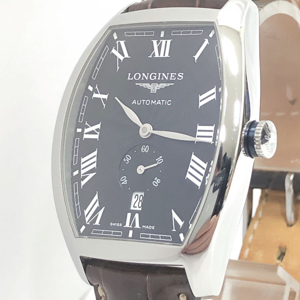 【やや傷や汚れあり】美品 稼働品 LONGINES ロンジン エヴィデンツァ L2.642.4 デイト スモールセコンド ブラック 自動巻き メンズ 腕時計 R店0919の落札情報詳細 ...