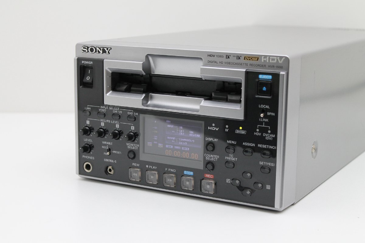 【傷や汚れあり】【送料無料】中古現状品 SONY HDVレコーダー HVR-1500A T02073の落札情報詳細 - Yahoo ...