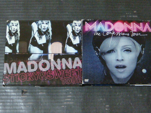 【やや傷や汚れあり】MADONNA/マドンナ「STICKY & SWEET TOUR」「THE CONFESSIONS TOUR」ライブ CD DVDの落札情報詳細 - Yahoo ...