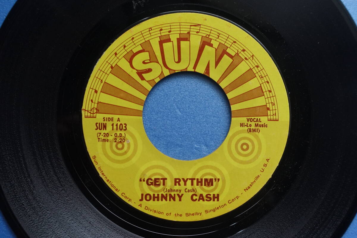 【目立った傷や汚れなし】★US盤 EP★ Johnny Cash - Get Rythem / Hey Porter 1969の落札情報詳細 ...