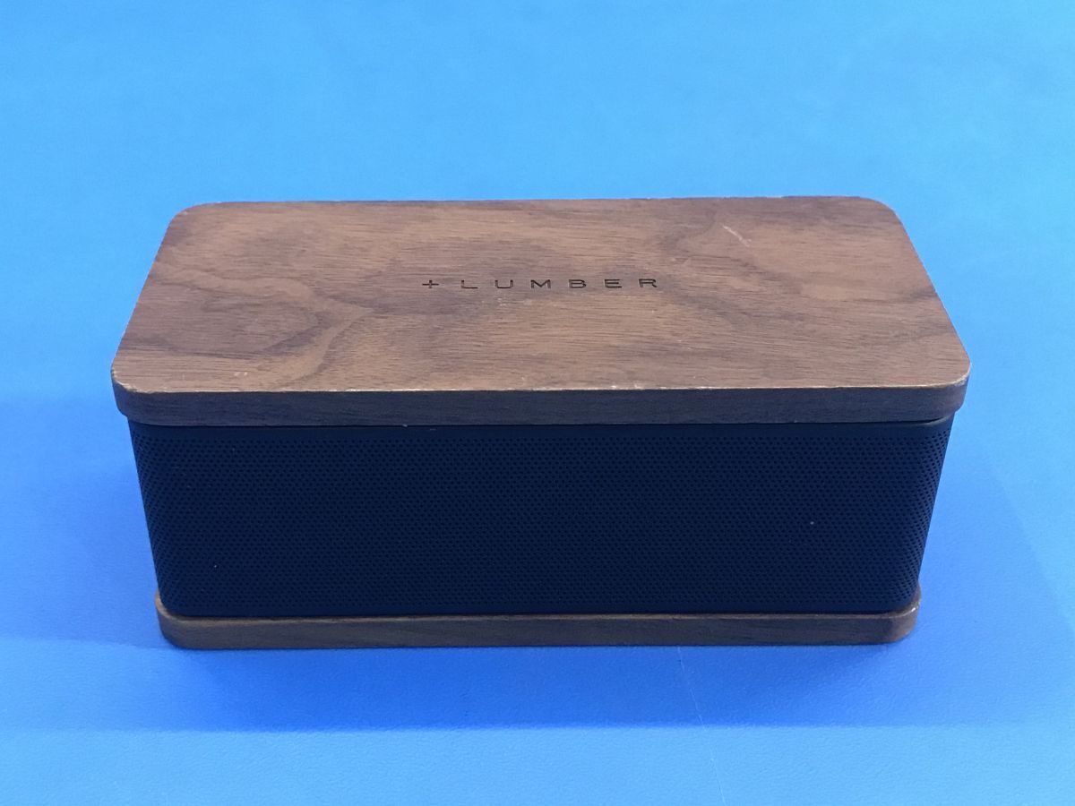 【傷や汚れあり】【 +LUMBER 】MOBILE SPEAKER モバイルスピーカー【 PL013 】LUMBER Bluetooth ...