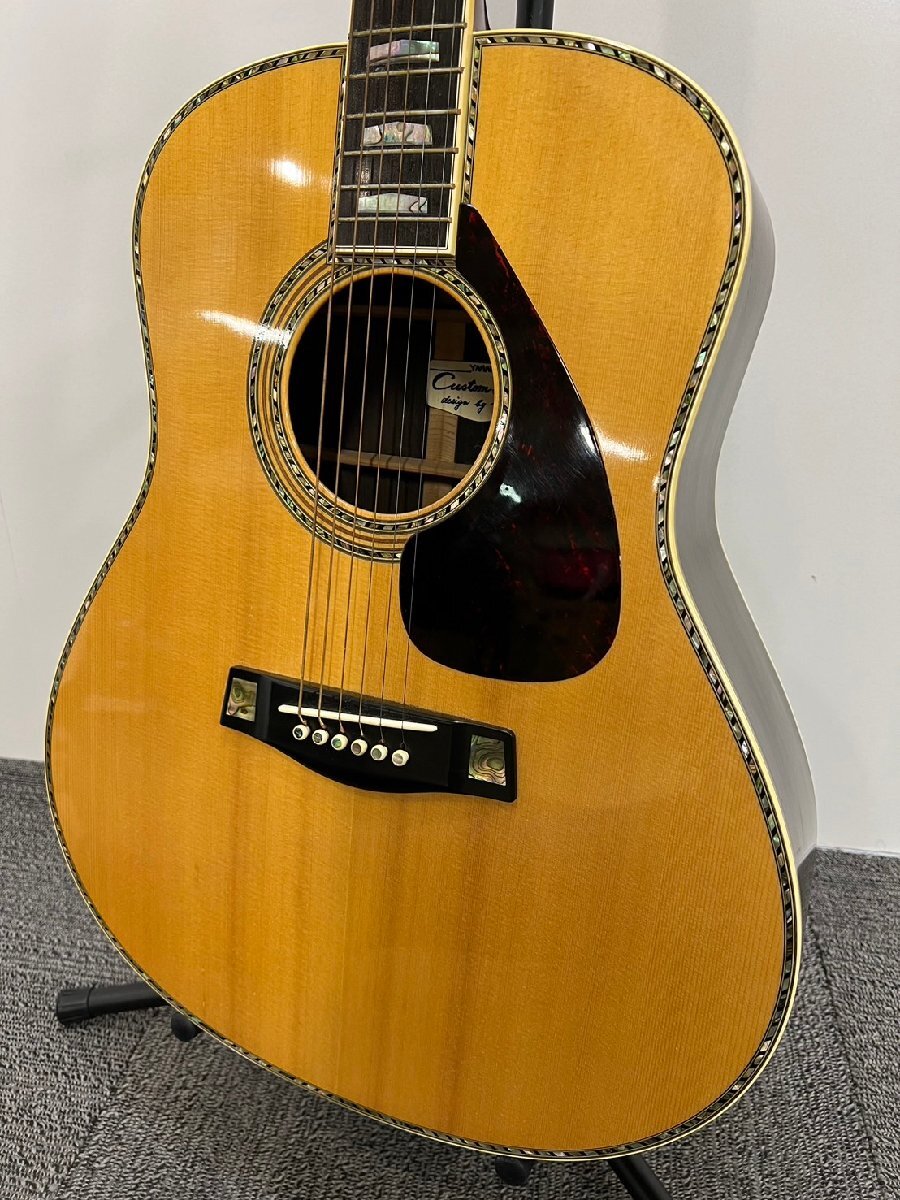 【やや傷や汚れあり】 3759 中古品 楽器 アコースティックギター YAMAHA L-53 Custom 0560 1978年製 ハード ...