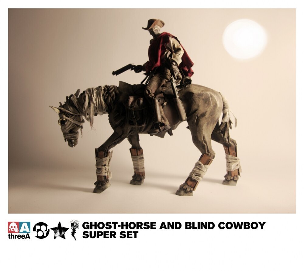 【やや傷や汚れあり】ThreeA Ghost Horse & Blind Cowboy Super Set ashley wood 3Aの落札 ...