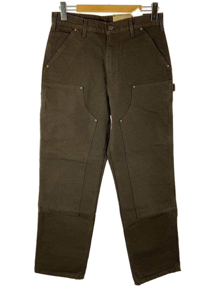 【目立った傷や汚れなし】Carhartt LOOSE WASH DUCK DOUBLE FRONT WORK PANT/32/コットン/BRW/B136-DKB//の落札情報詳細 ...