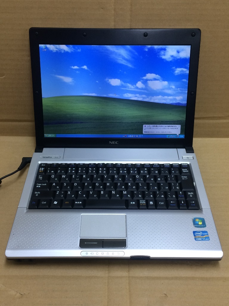 【傷や汚れあり】★Windows XP★ NEC VersaPro VK17H/BB-D｜Core i7 2637M/2GB/250GB ...
