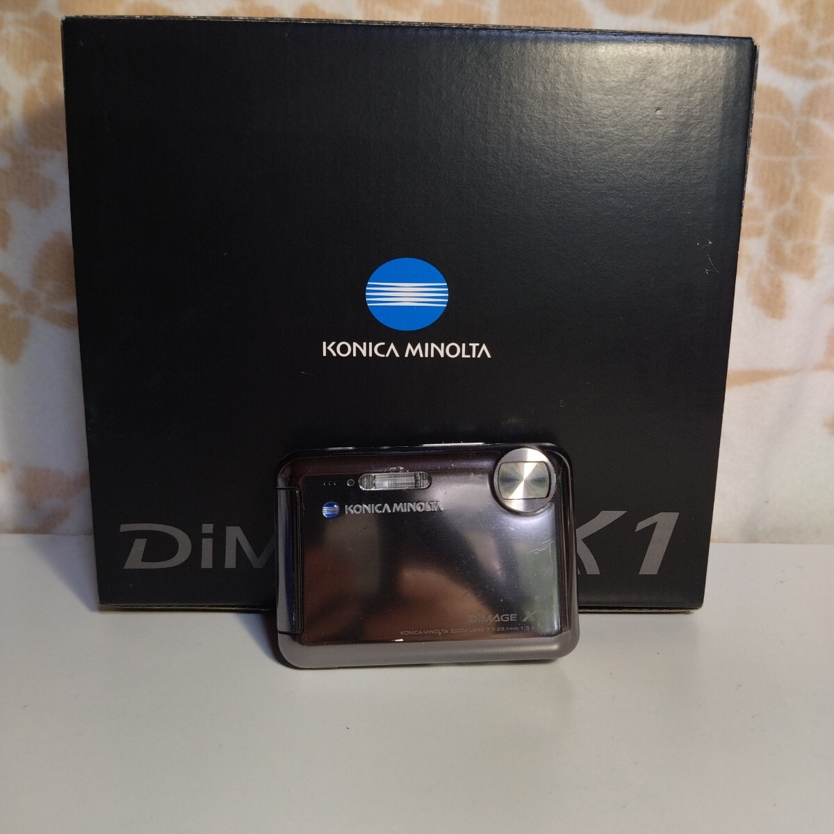 コニカミノルタ KONICA MINOLTA DiMAGE X1 デジカメ ＋ NP-1 純正バッテリー ＋ SDカード 2GB 中古 撮影 ...