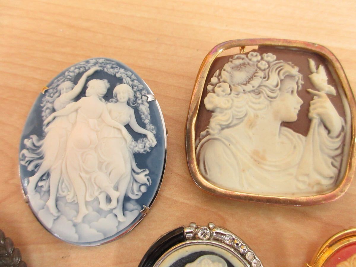 【傷や汚れあり】【B74】カメオ CAMEO カメオ系 シェルカメオ ブローチ など ヴィンテージ ビンテージ アクセサリー 大量 まとめ売り まとめ TIAの落札情報詳細 - Yahoo ...