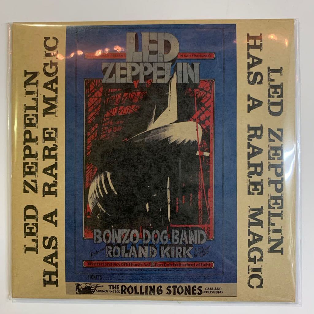 【未使用】LED ZEPPELIN / LED ZEPPELIN HAS A RARE MAGIC (2CD) Poster Cover ...