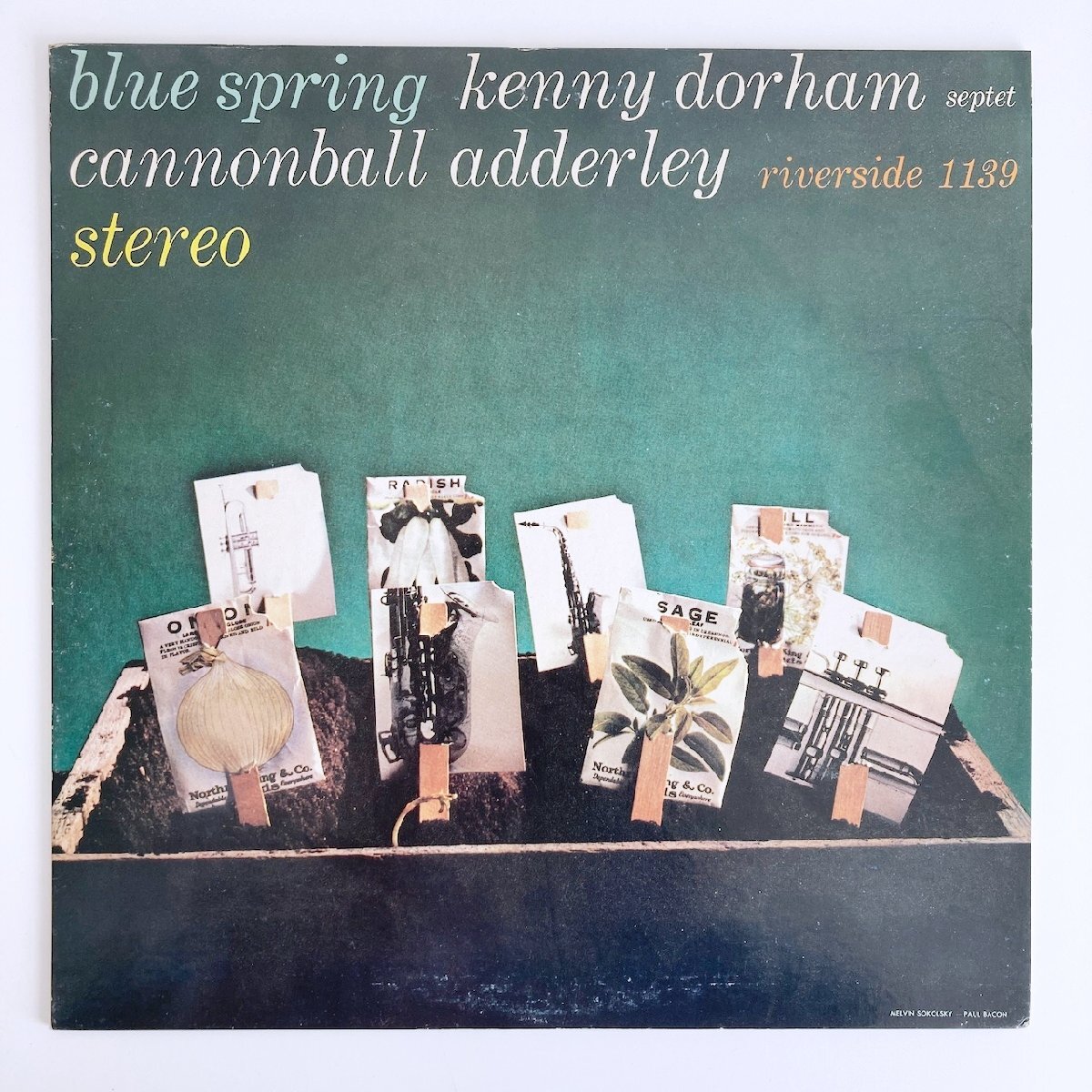 【やや傷や汚れあり】LP/ KENNY DORHAM, CANNONBALL ADDERLEY / BLUE SPRING / ケニー・ドー ...