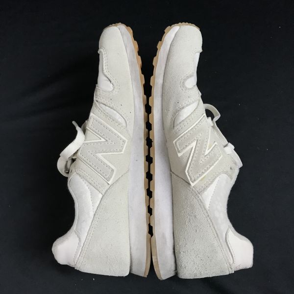 【目立った傷や汚れなし】new balance/ニューバランス★WL373CR/ローカットスニーカー【size:6.5/23.5/white ...