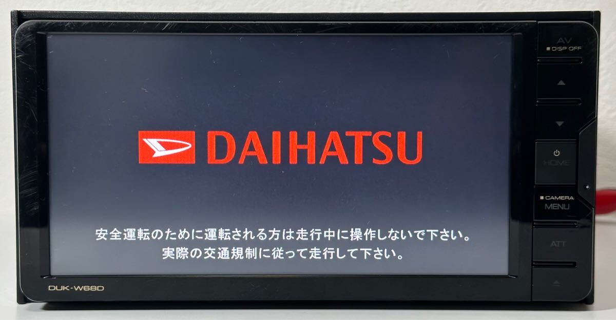 【傷や汚れあり】DAIHATSUダイハツ純正（KENWOOD製）DUK-W68D CD/DVD/USB/iPod/Bluetooth アンドロイド ディスプレイオーディオ 2018年製の落札 ...