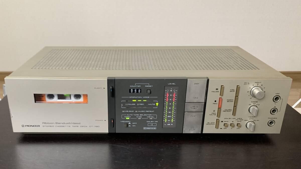 【やや傷や汚れあり】Pioneer CT-780 再生確認済みの落札情報詳細 - Yahoo!オークション落札価格検索 オークフリー