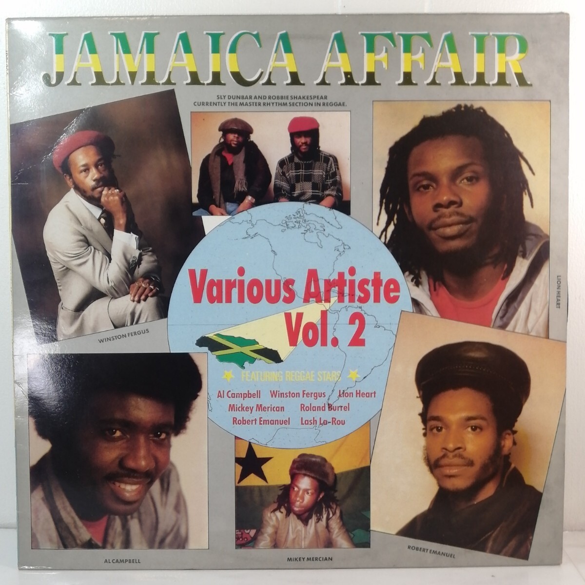 【目立った傷や汚れなし】LP レゲエ VARIOUS (WINSTON FERGUS、AL CAMPBELL) JAMAICA AFFAIR VOL. 2 / UKのプロデューサーJOHN ...