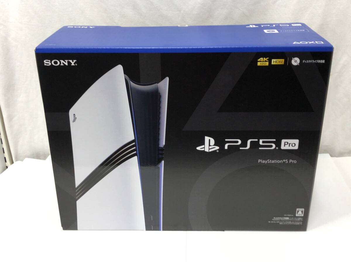 【未使用】未使用 PlayStation5 Pro 2TB CFI-7000B01 PS5 プレイステーション5 ディスクドライブ非搭載 241127jの落札情報詳細 - Yahoo ...