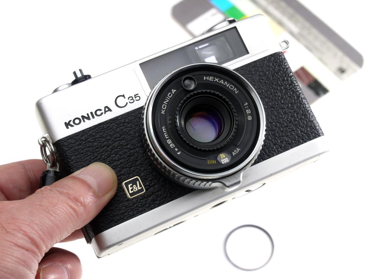 【目立った傷や汚れなし】1977年 昭和52年 KONICA C35 E&L モノクローム作例掲載、ゆうパック着払い60サイズの落札情報詳細 - Yahoo!オークション落札価格検索 オークフリー