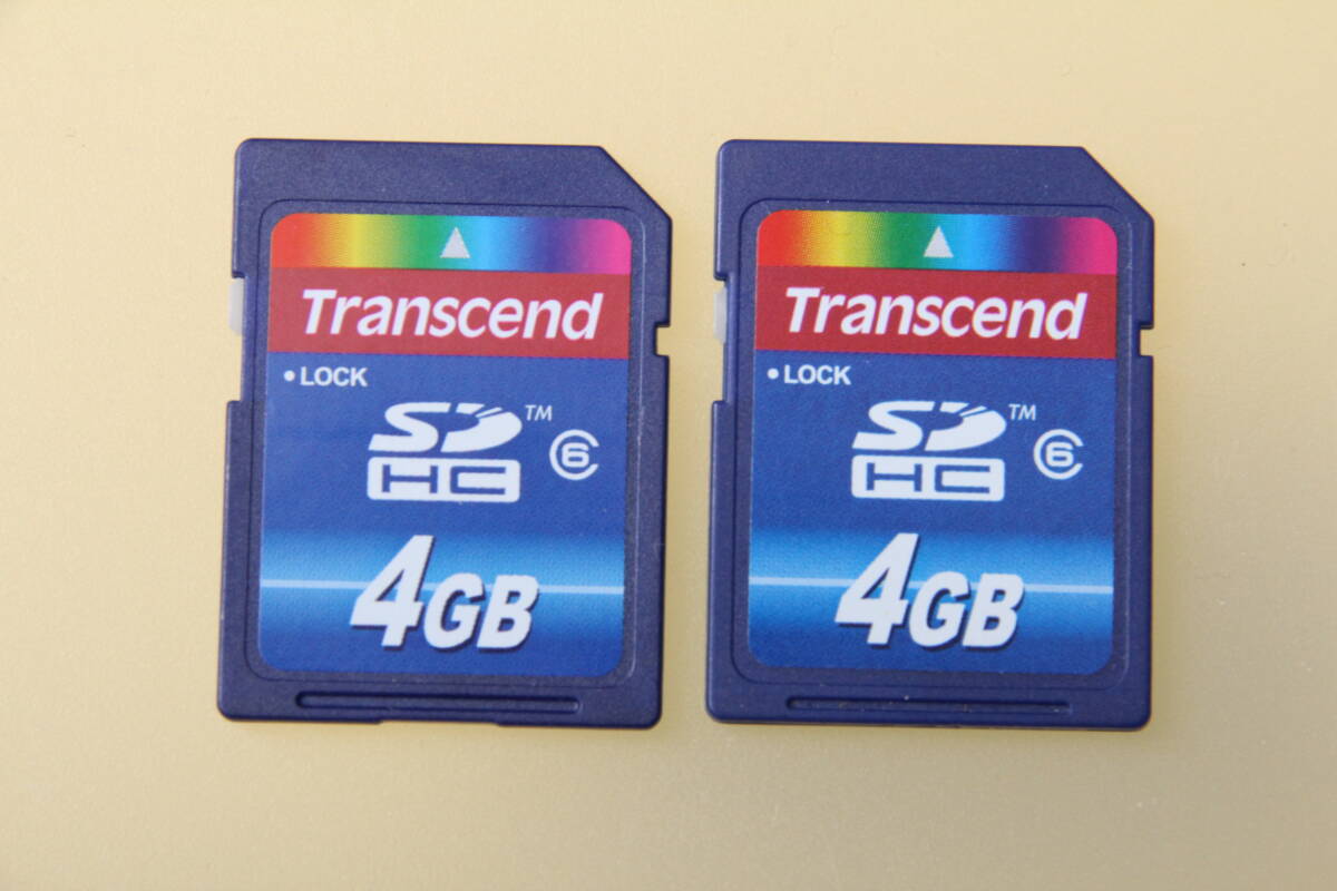 【傷や汚れあり】4GB SDHCカード Transcend class6 2枚セット の落札情報詳細 - Yahoo!オークション落札価格検索 オークフリー