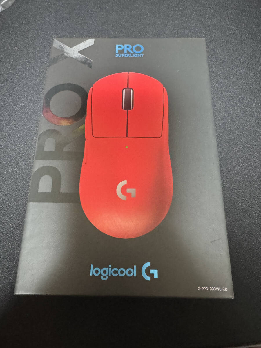 【目立った傷や汚れなし】Logicool PRO X SUPERLIGHT レッドの落札情報詳細 - Yahoo!オークション落札価格検索 オークフリー