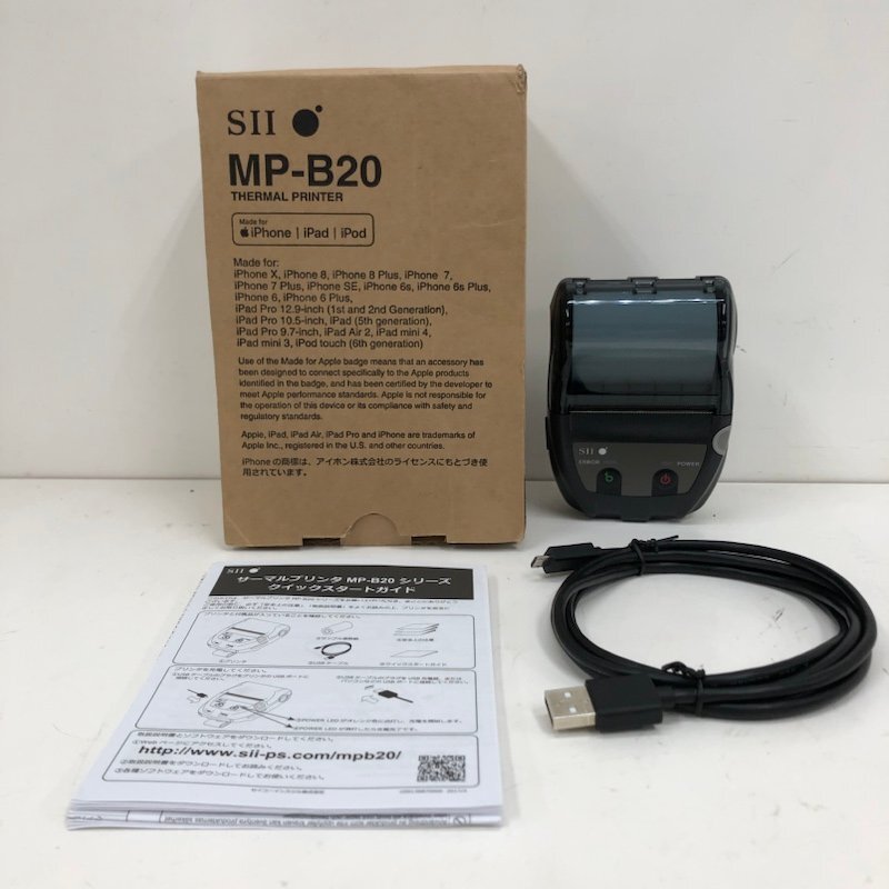 【傷や汚れあり】【Ws2】セイコー インスツル MP-B20 モバイルプリンター 店舗用品の落札情報詳細 - Yahoo!オークション落札価格検索 オークフリー