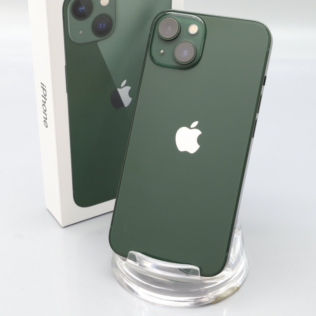 【やや傷や汚れあり】Apple iPhone13 128GB Green A2631 3K583J/A バッテリ100% SIMフリー★ ...